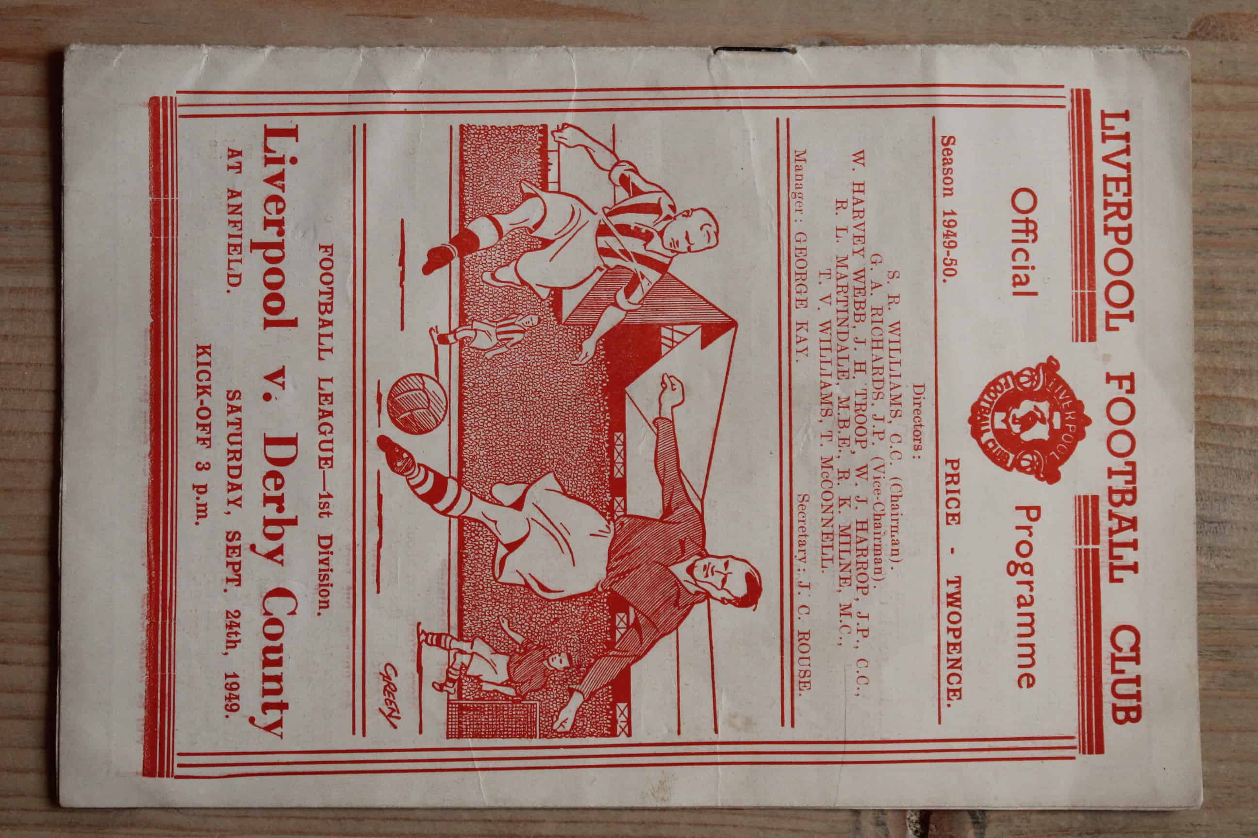 Liverpool Football Programmes for Sale | Match Day Programmes