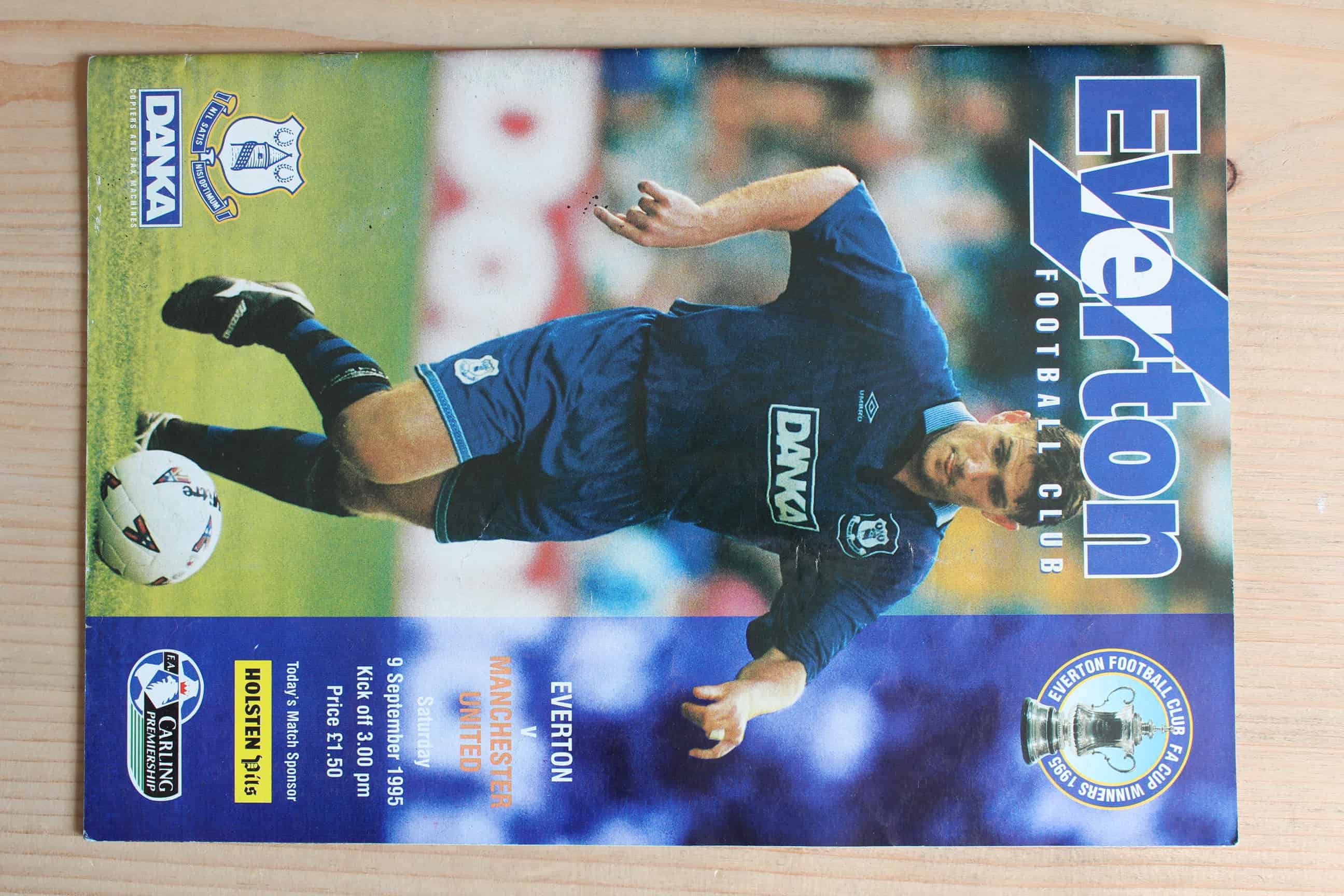 Everton Football Programmes for Sale | Match Day Programmes