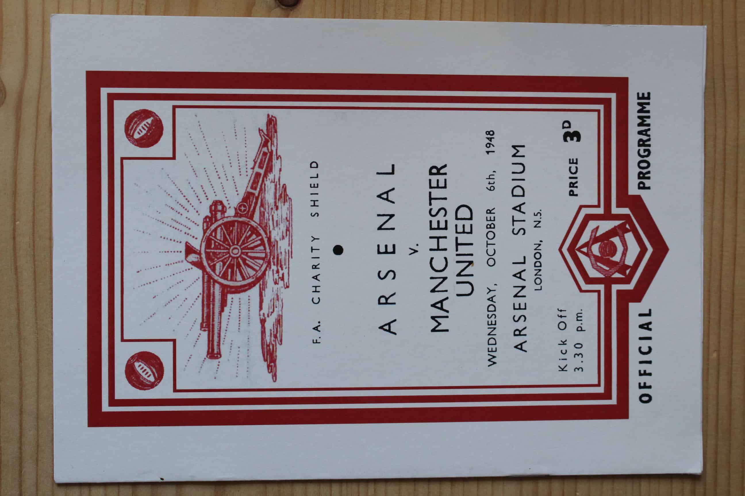 Arsenal Football Programmes for Sale | Match Day Programmes