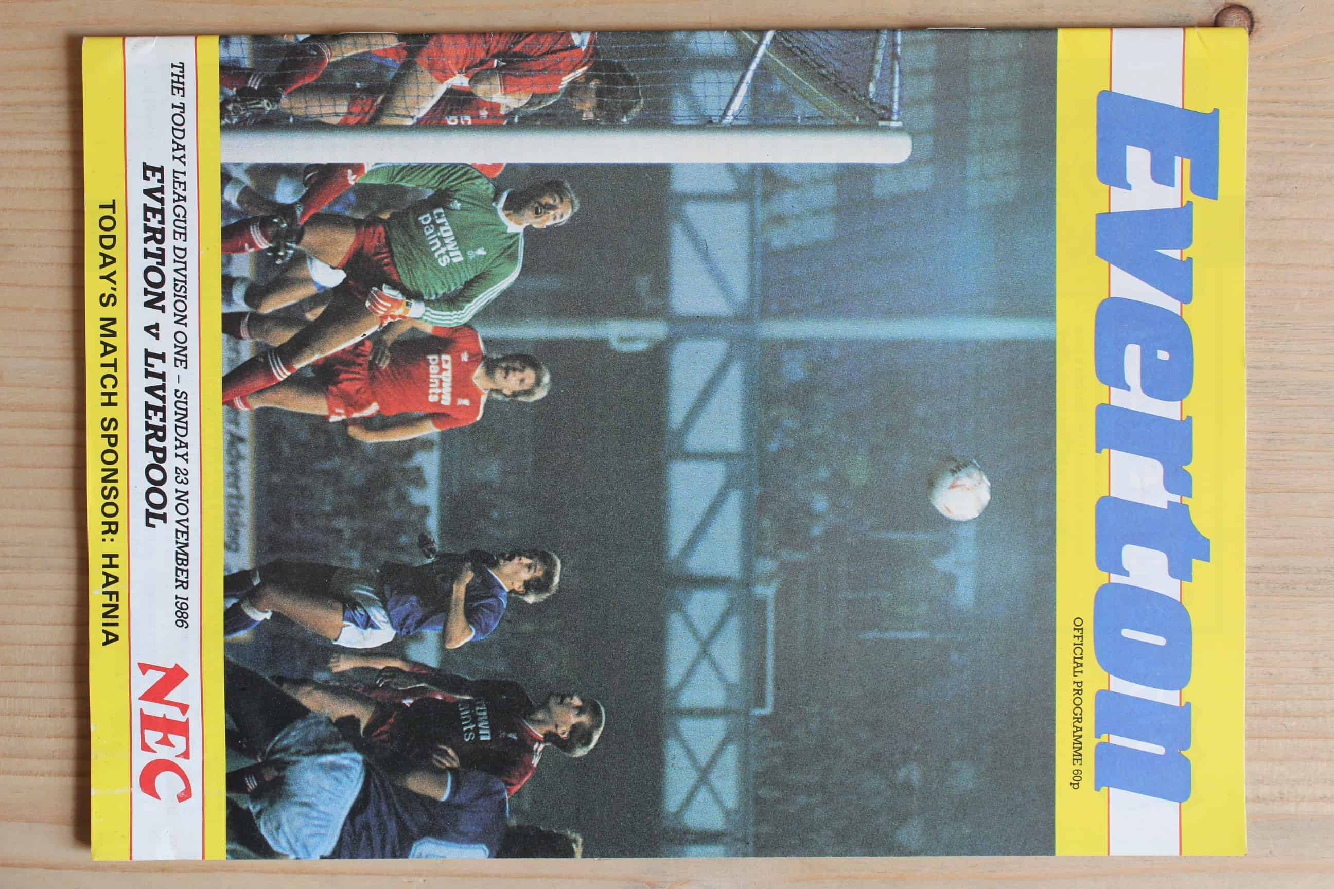 Everton Football Programmes for Sale | Match Day Programmes
