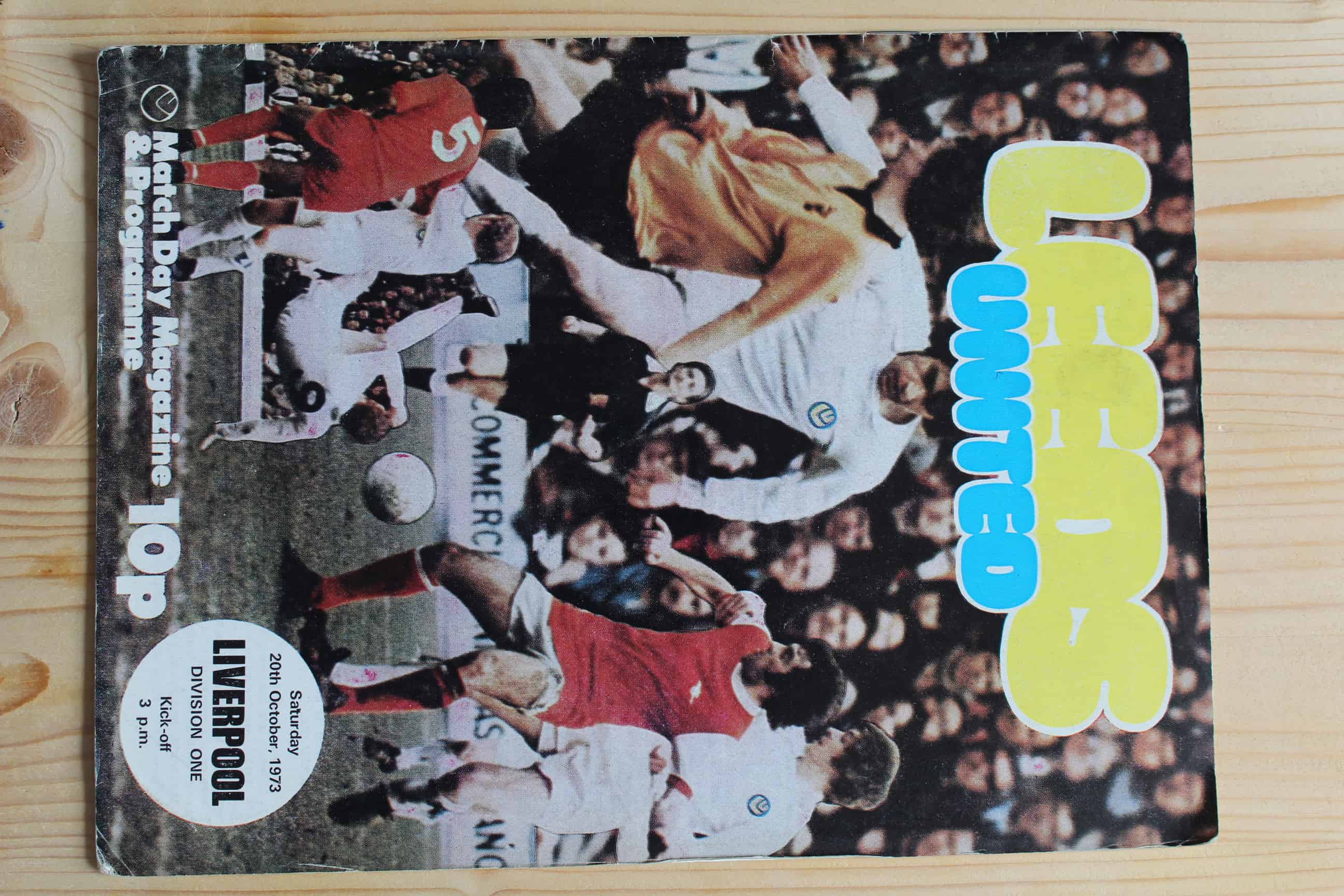 Leeds United FC v Liverpool FC, October 20 1973