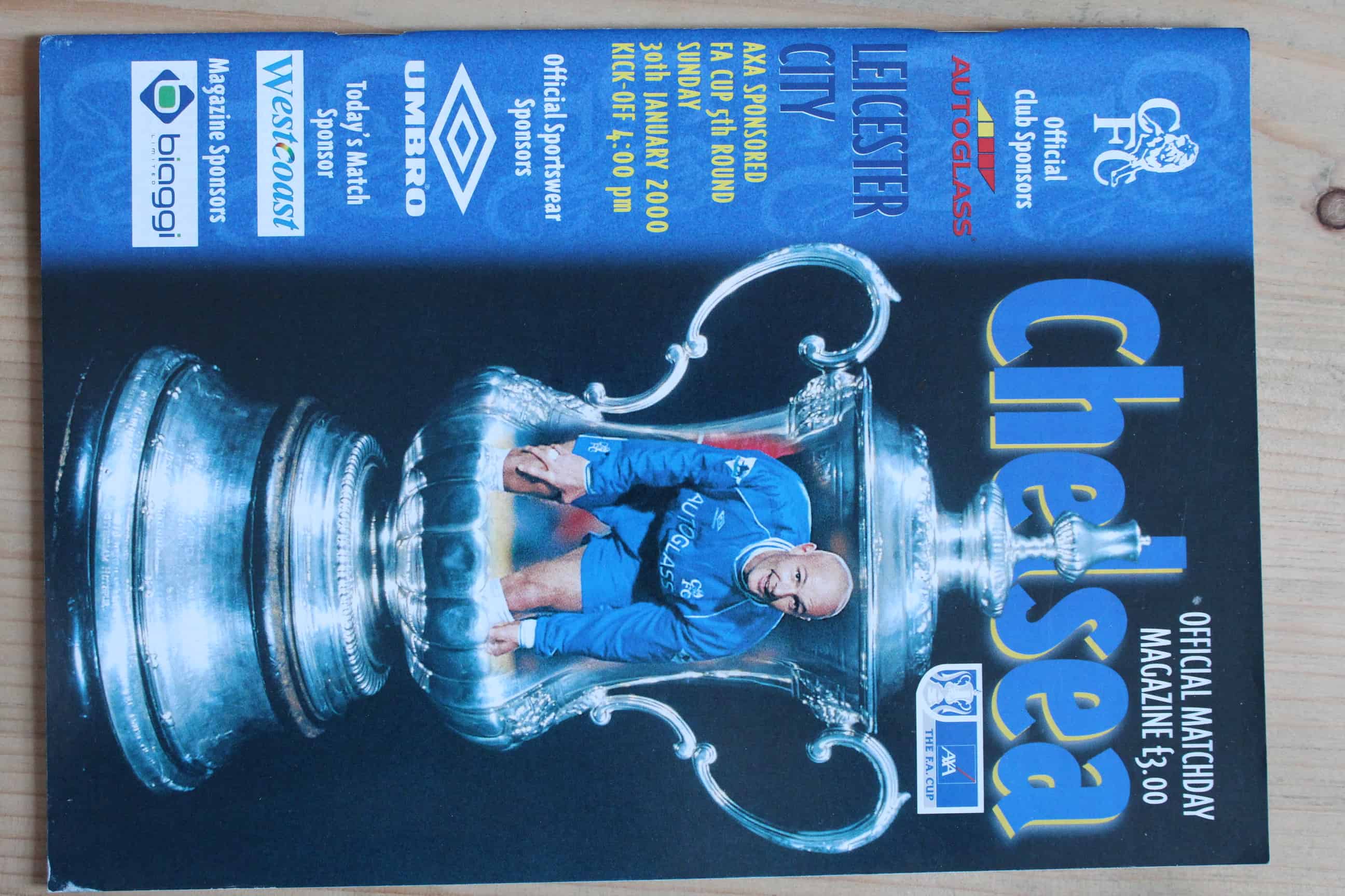 Aston Villa FC v Chelsea FC, May 20 2000