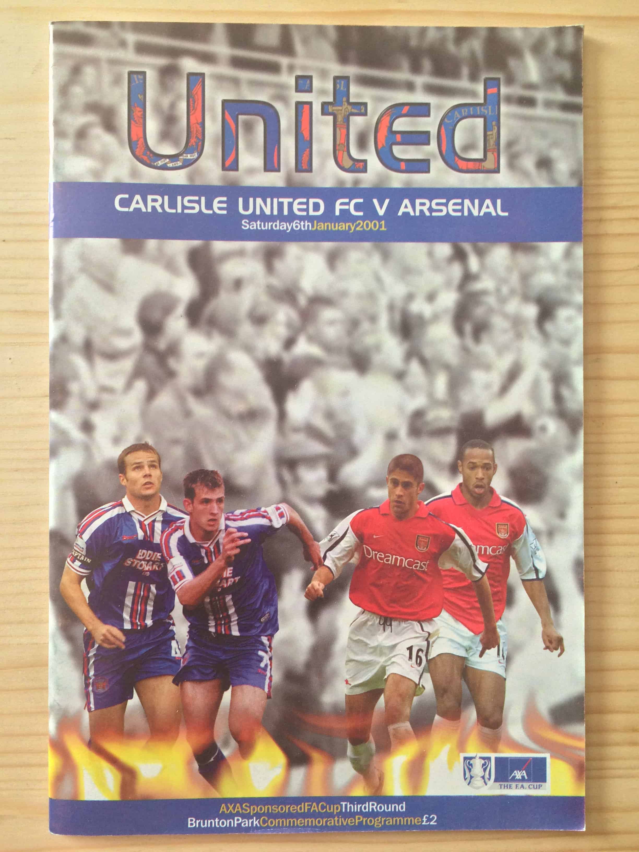 Carlisle United Football Programmes for Sale | Match Day Programmes