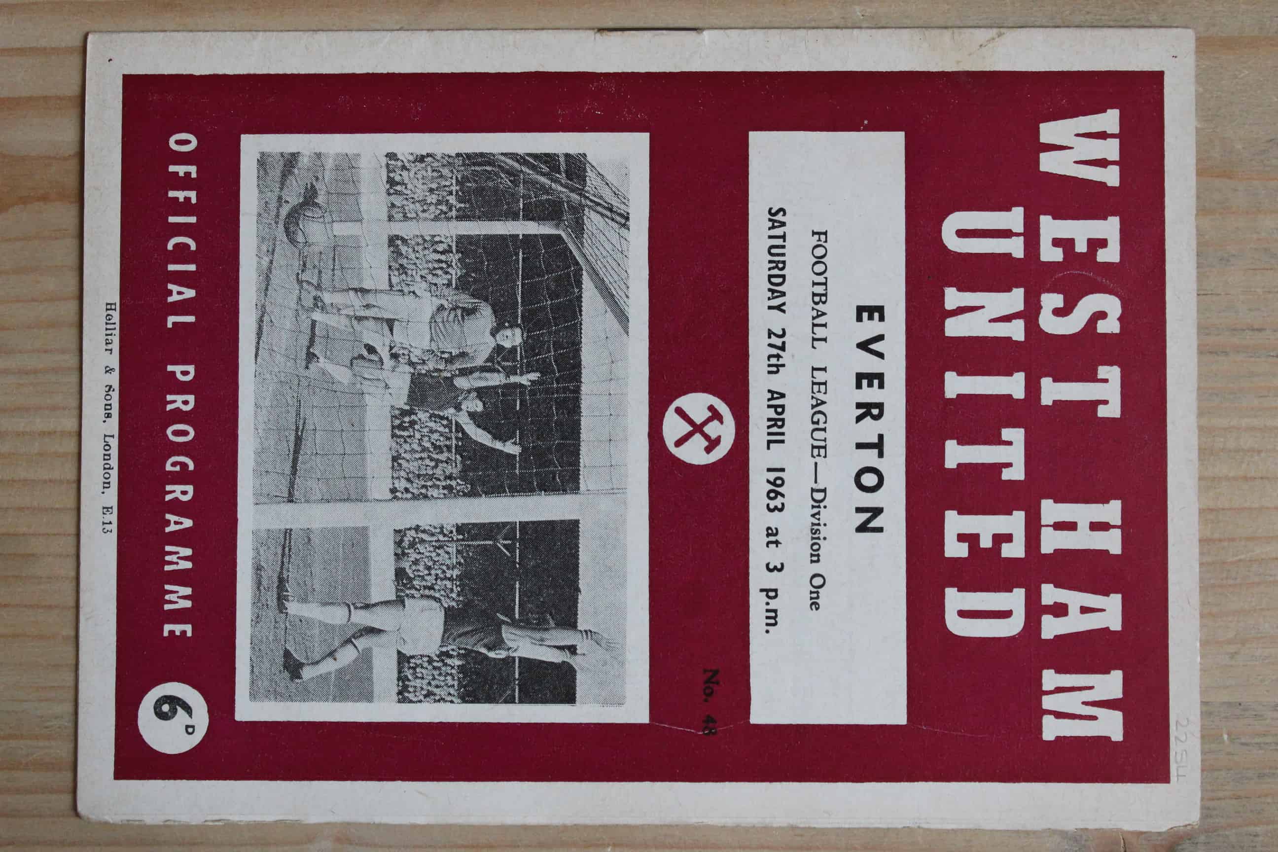 Everton Football Programmes for Sale | Match Day Programmes