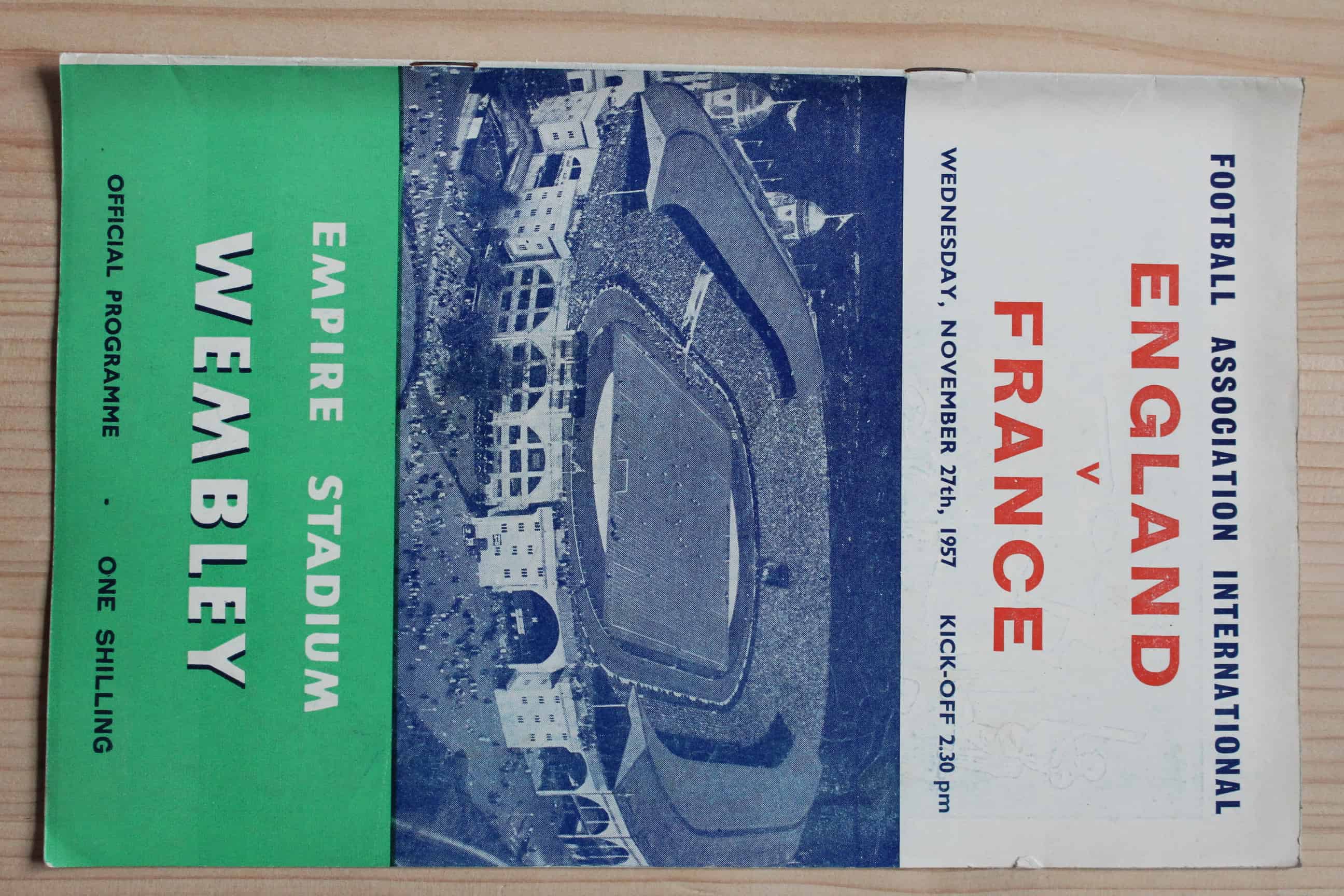 England Football Programmes for Sale | Match Day Programmes