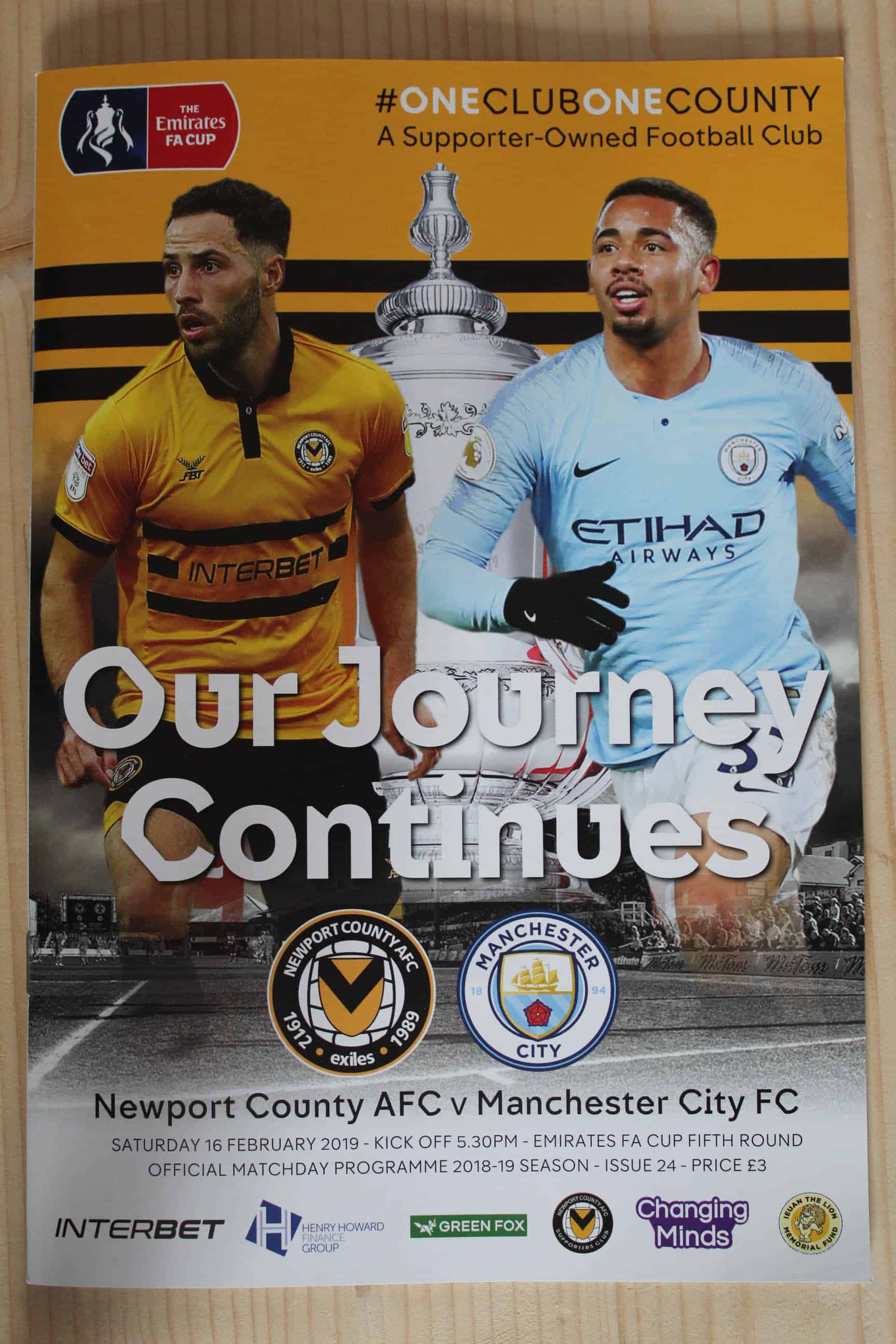 Manchester City FC v Watford FC, May 18 2019