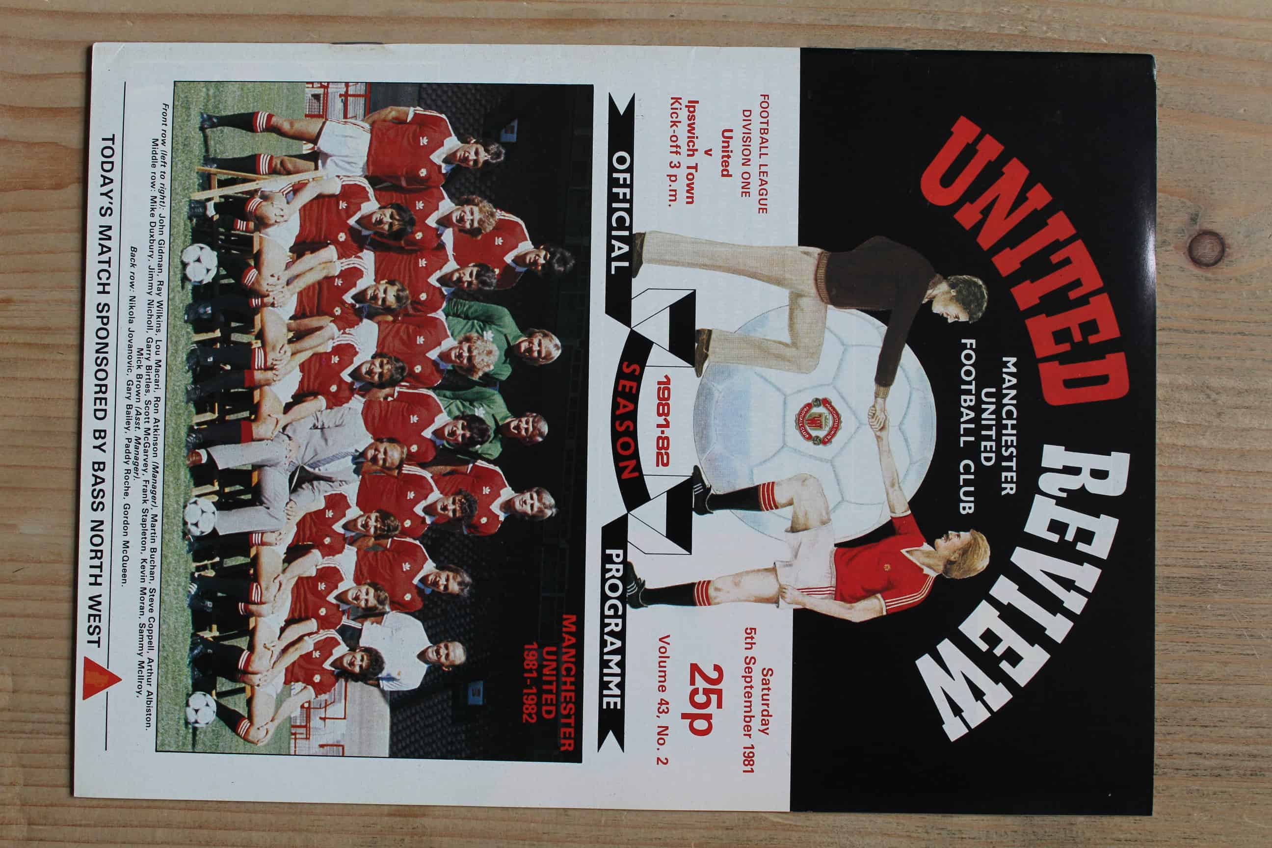 Manchester United (Man Utd) Football Programmes for Sale | Match Day ...
