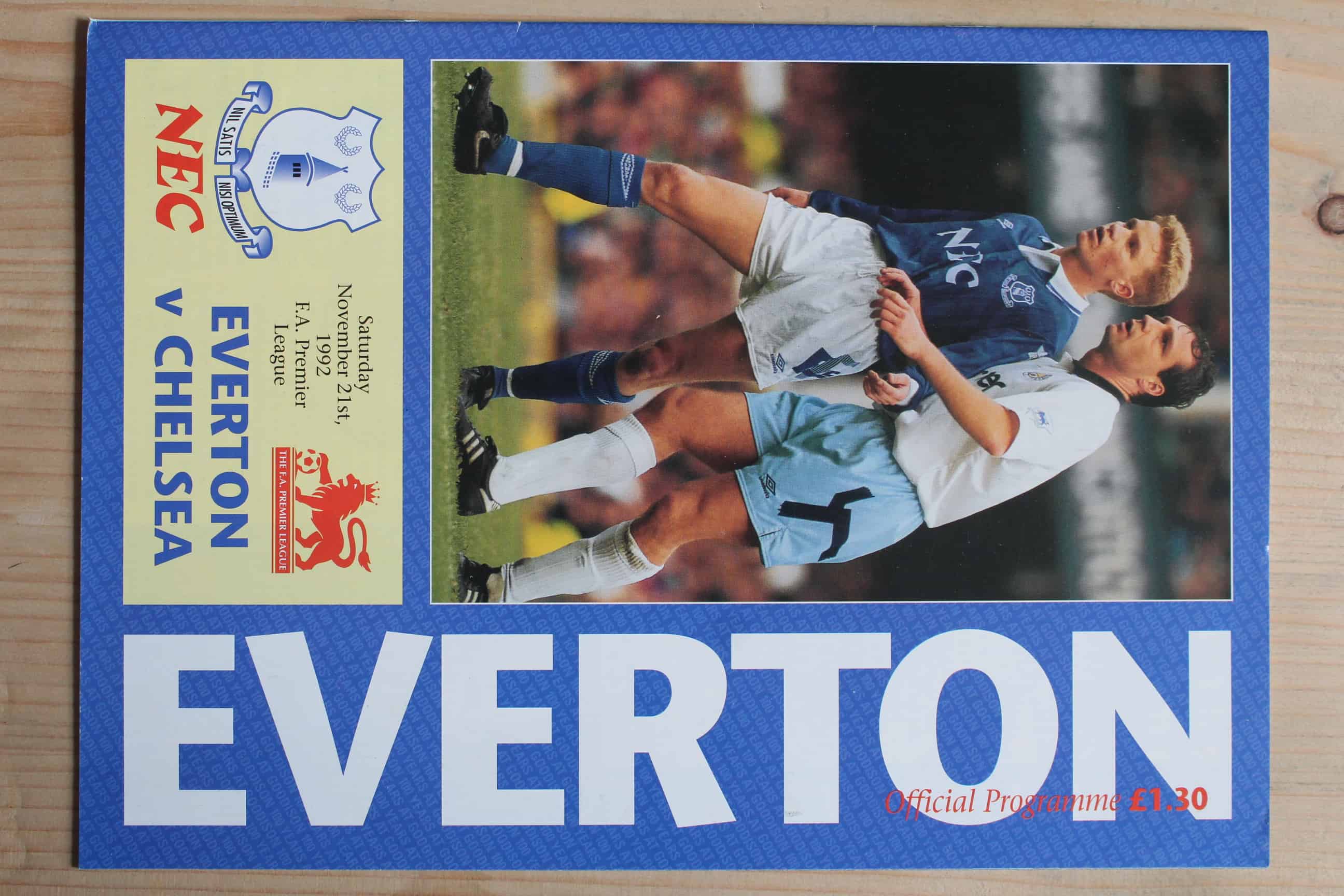 Everton Football Programmes for Sale | Match Day Programmes
