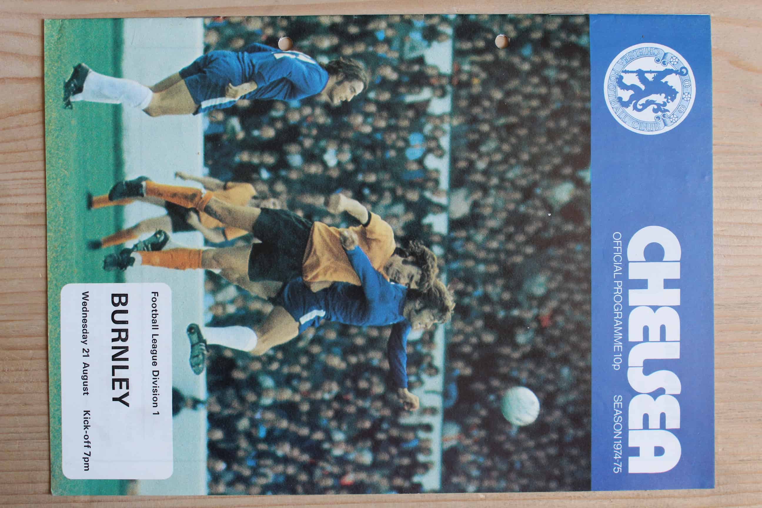 Burnley Football Programmes for Sale | Match Day Programmes