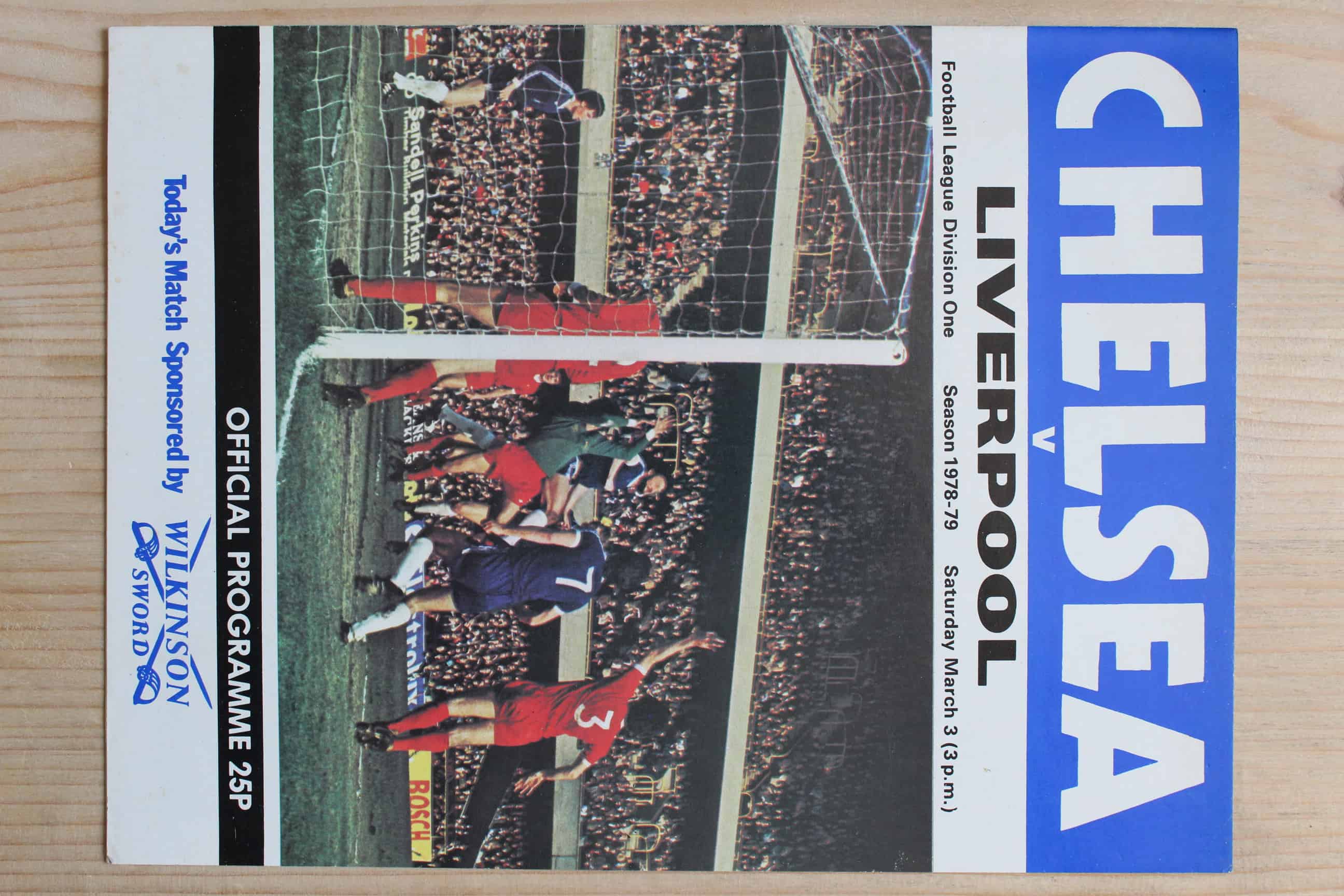 Chelsea Football Programmes for Sale | Match Day Programmes