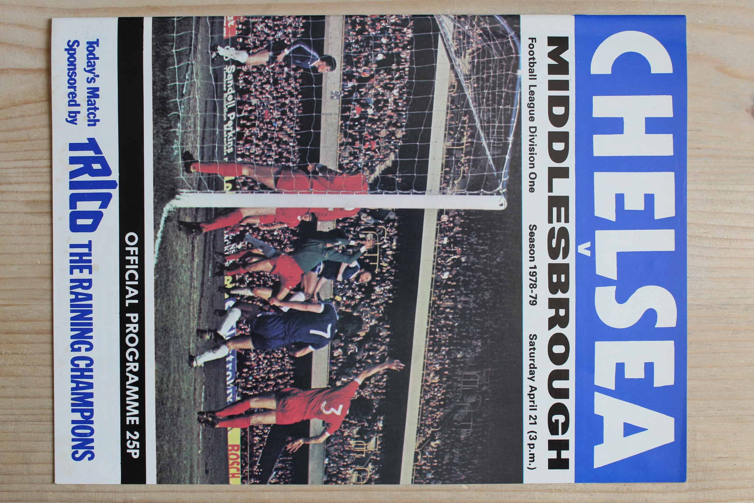 Chelsea Football Programmes for Sale | Match Day Programmes