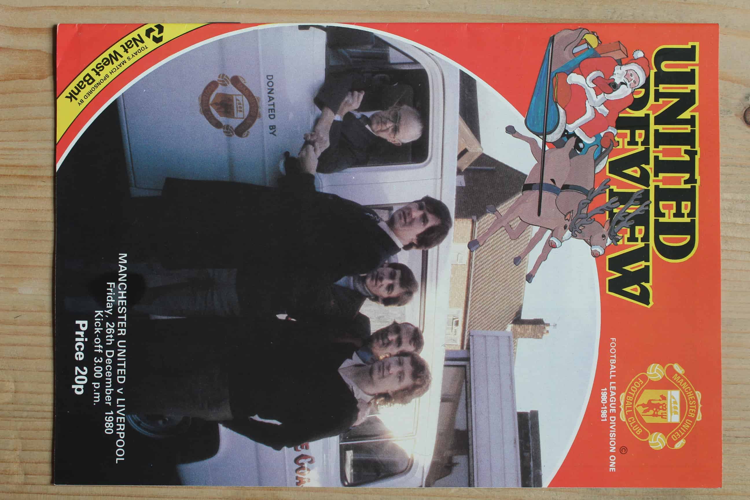 Manchester United (Man Utd) Football Programmes for Sale | Match Day ...