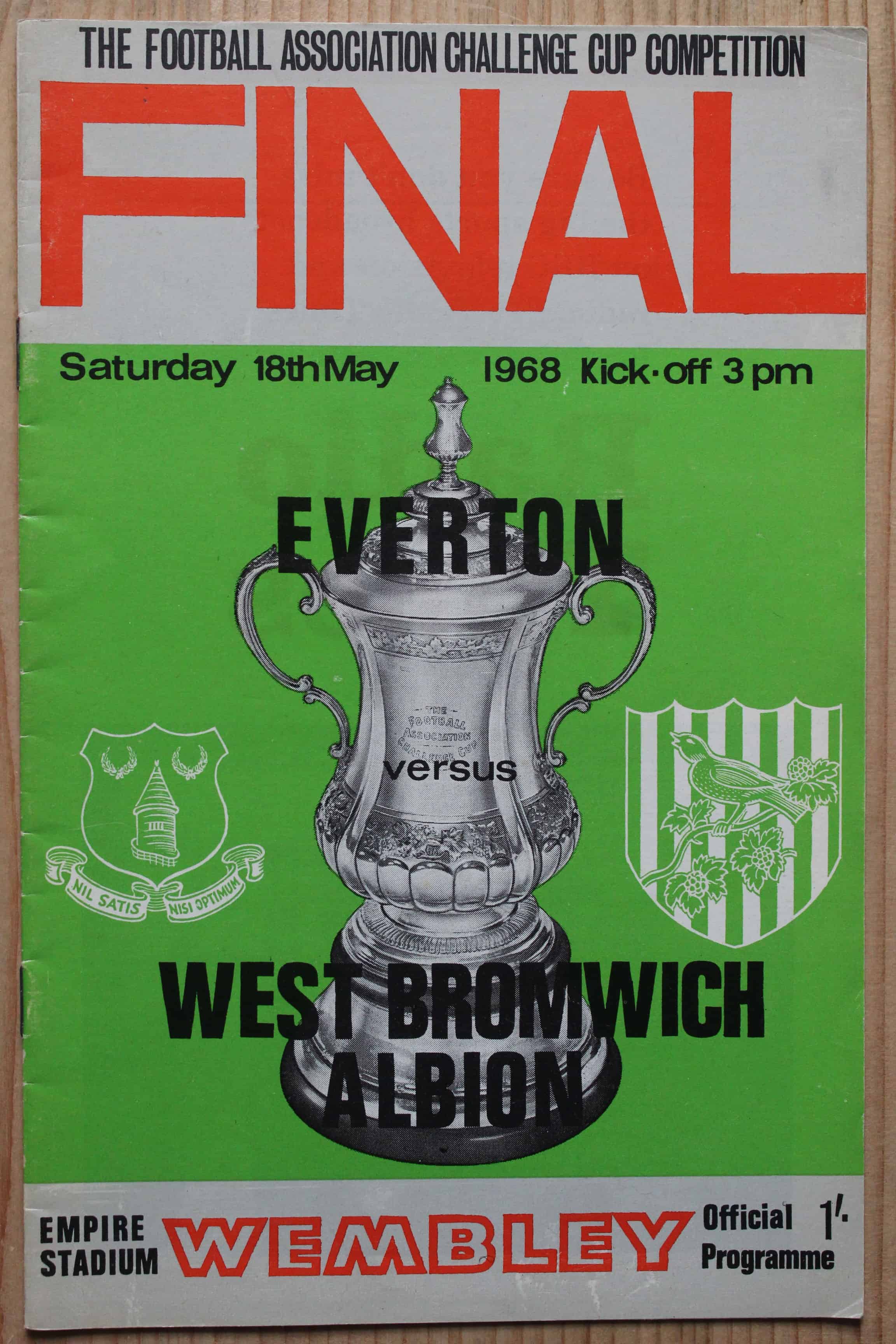 Everton Football Programmes for Sale | Match Day Programmes