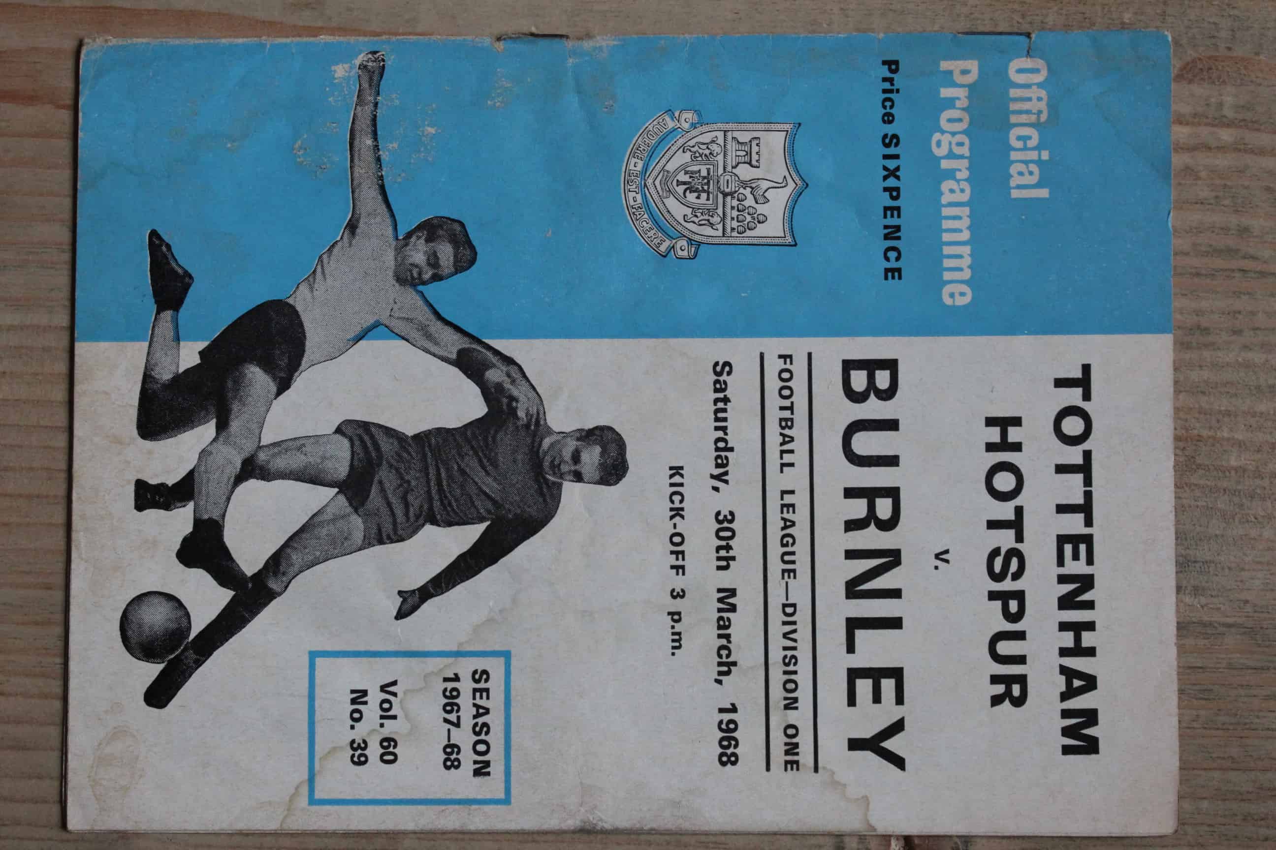 Burnley Football Programmes for Sale | Match Day Programmes