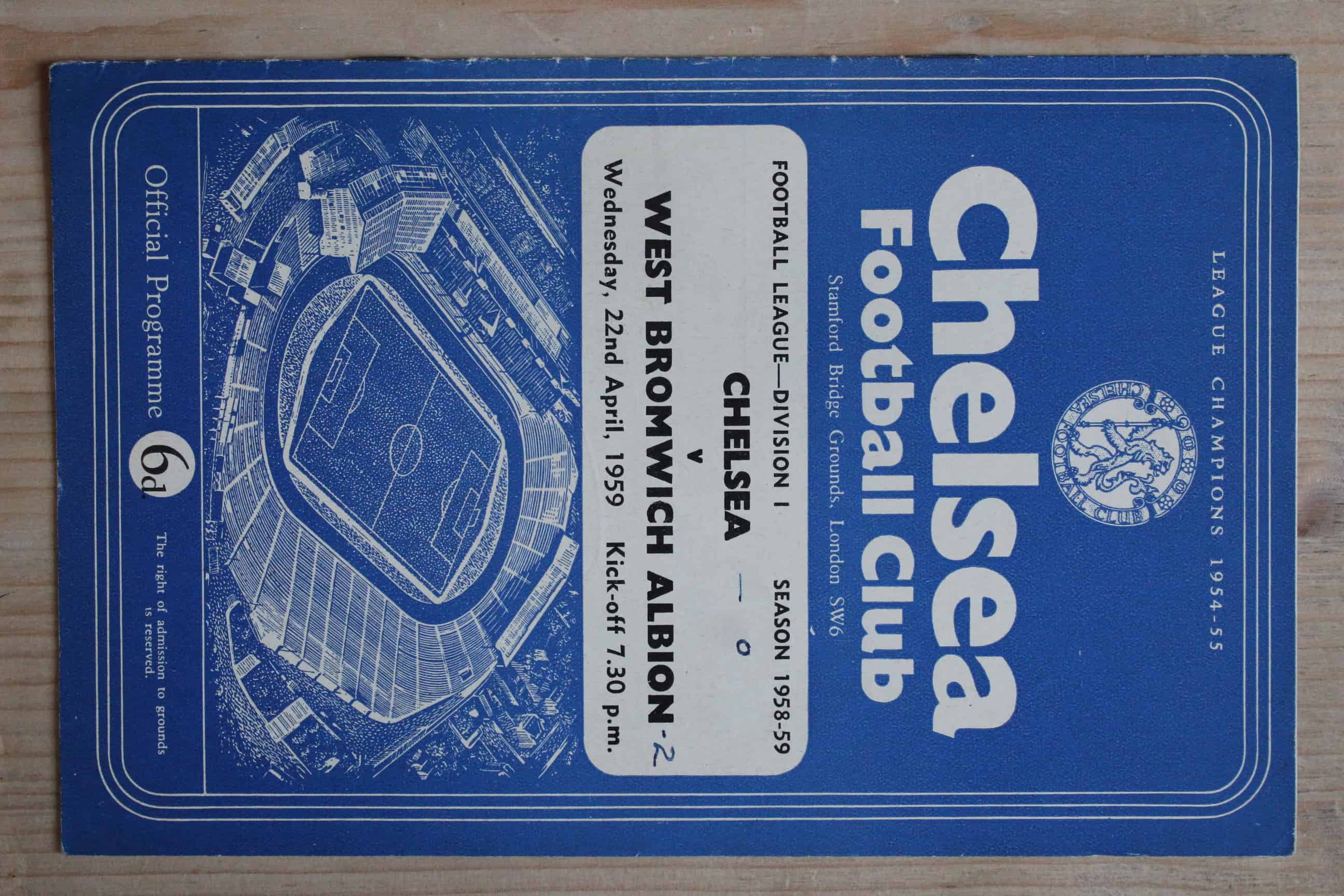 West Bromwich Albion (W.B.A) Football Programmes for Sale | Match Day ...