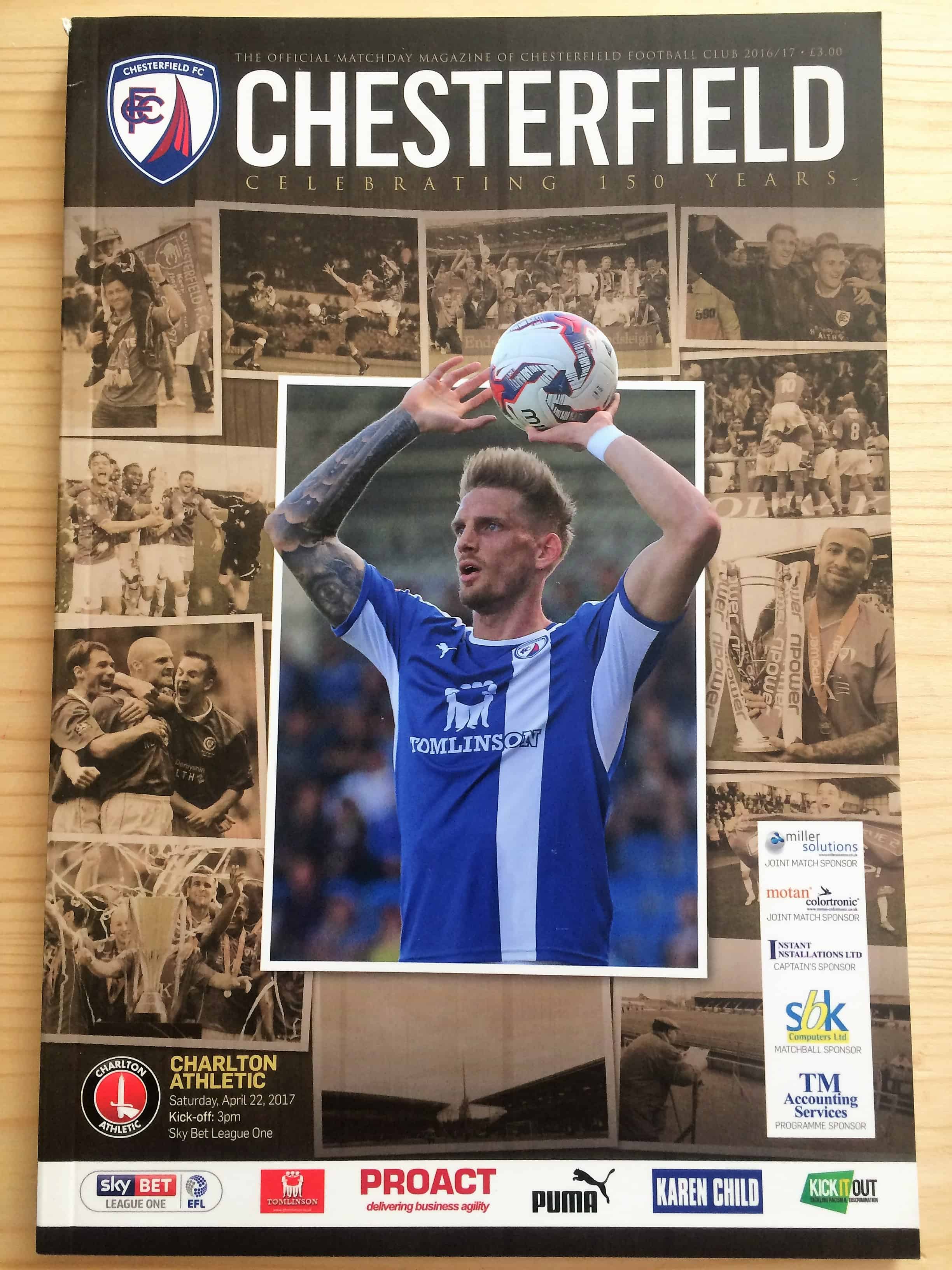 Chesterfield FC v Peterborough United FC, March 14 2017