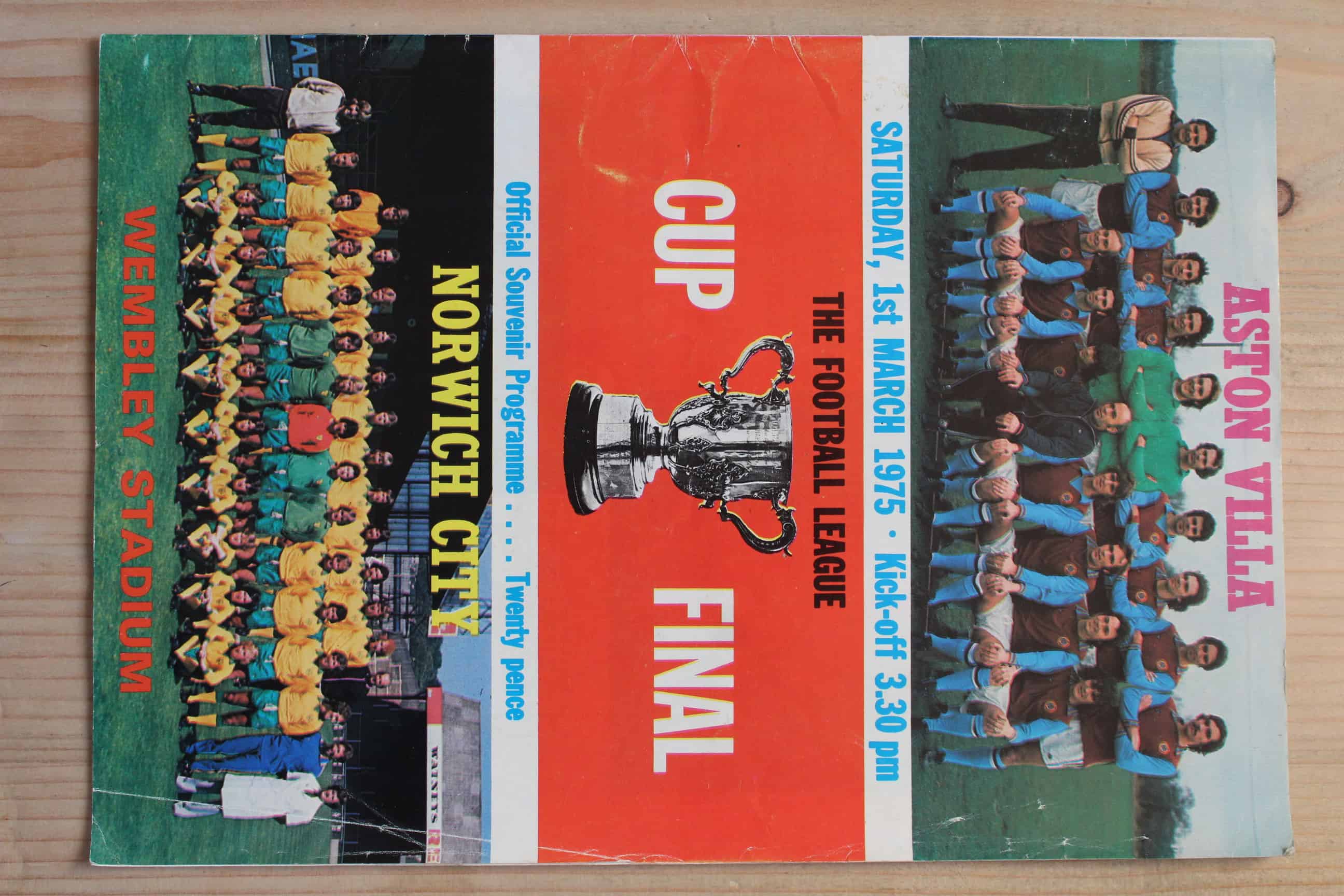 Aston Villa Football Programmes for Sale | Match Day Programmes