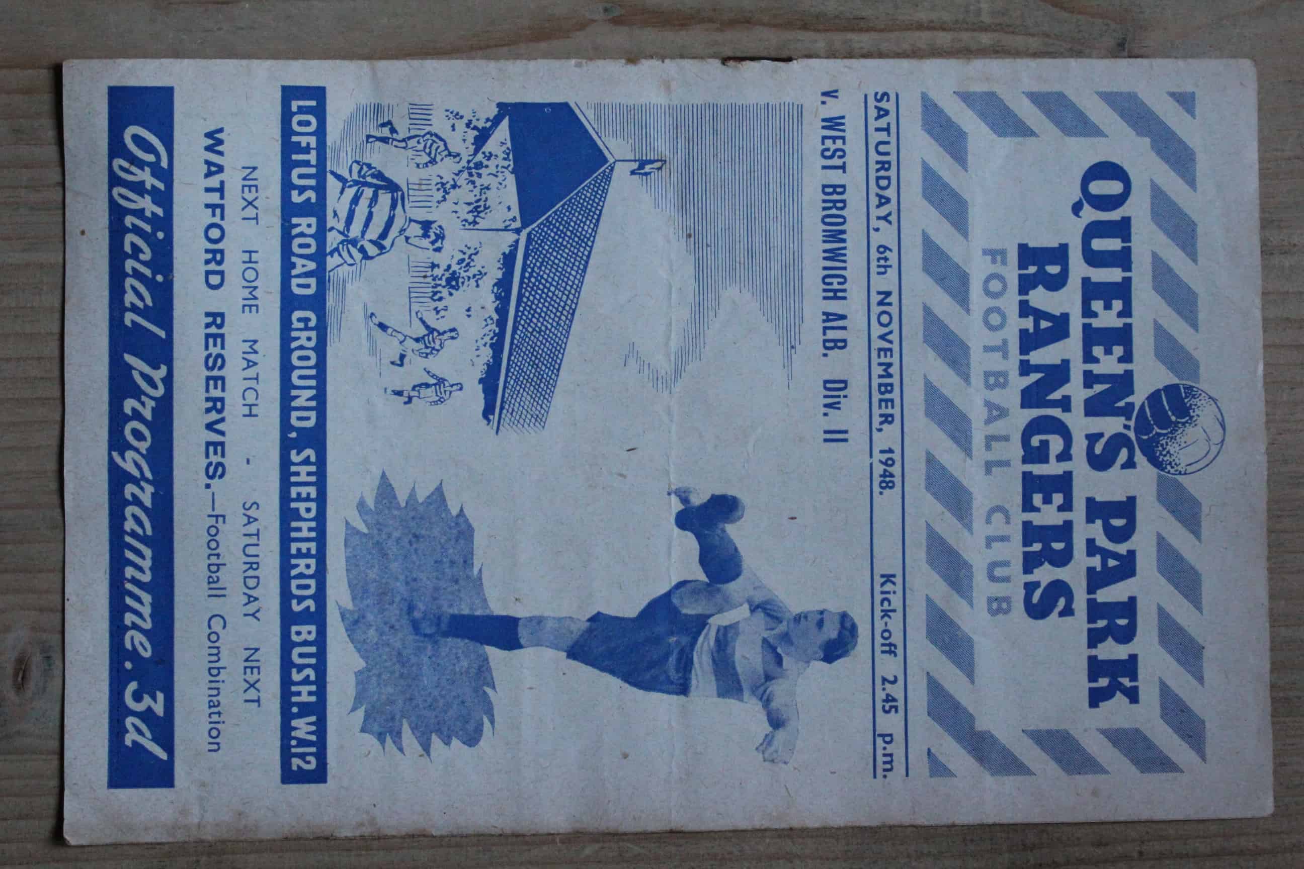 Queens Park Rangers (Q.P.R) Football Programmes for Sale | Match Day ...