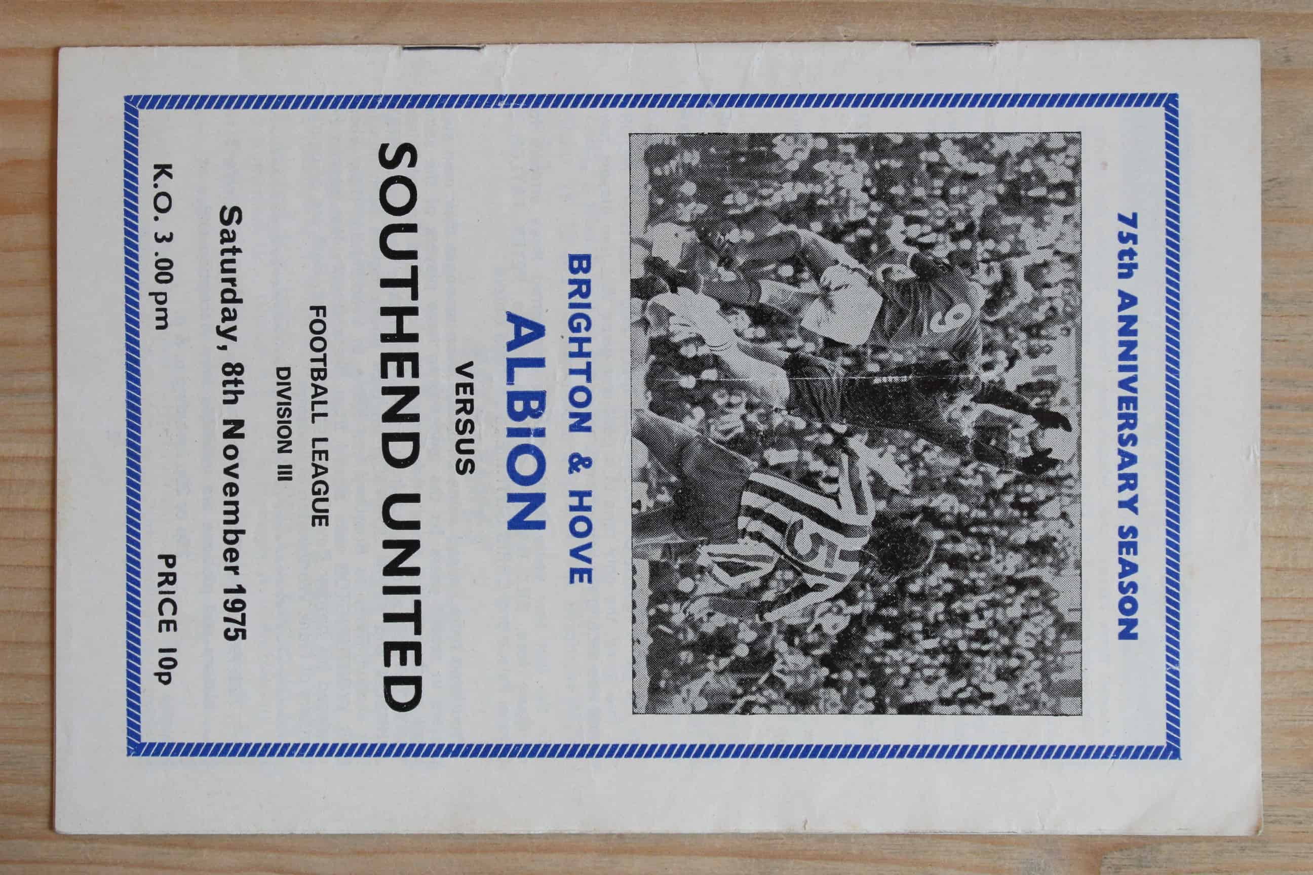 Southend United Football Programmes for Sale | Match Day Programmes