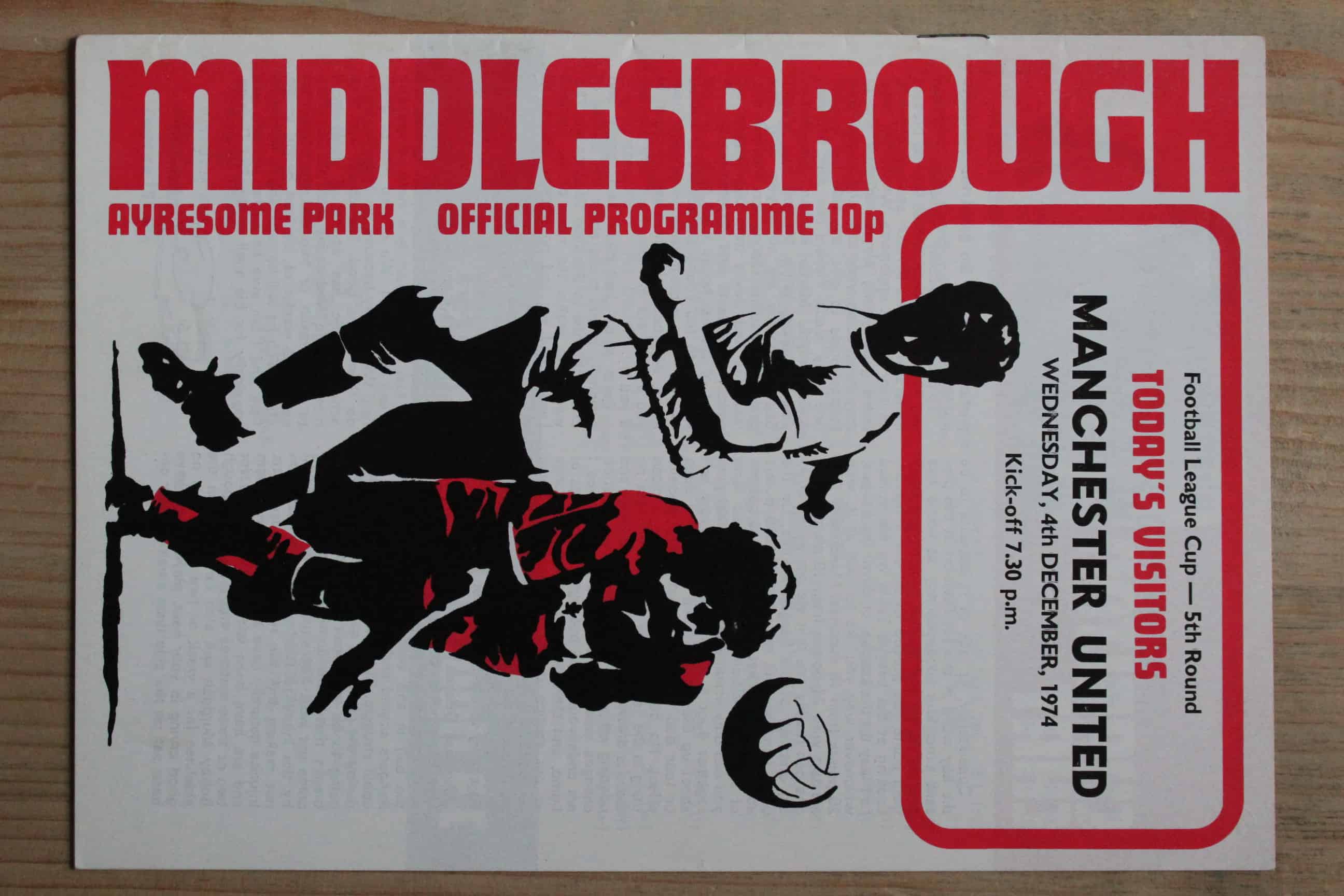 Middlesbrough Football Programmes for Sale | Match Day Programmes